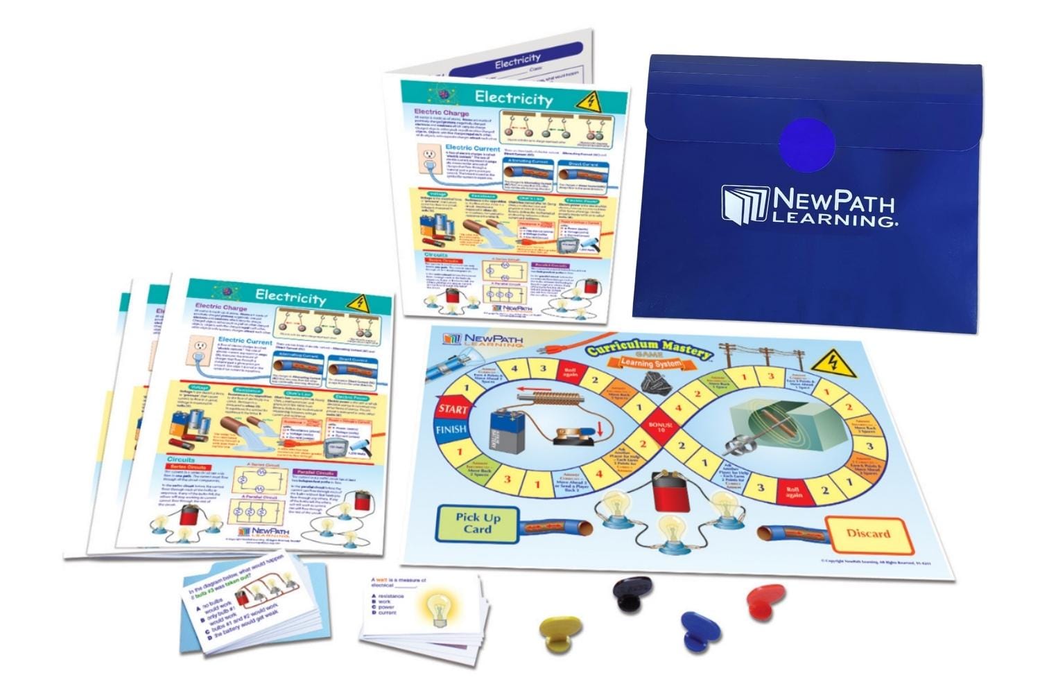 NewPath Learning Electricity Learning Center Game, Gr. 6-9 – Arbor ...