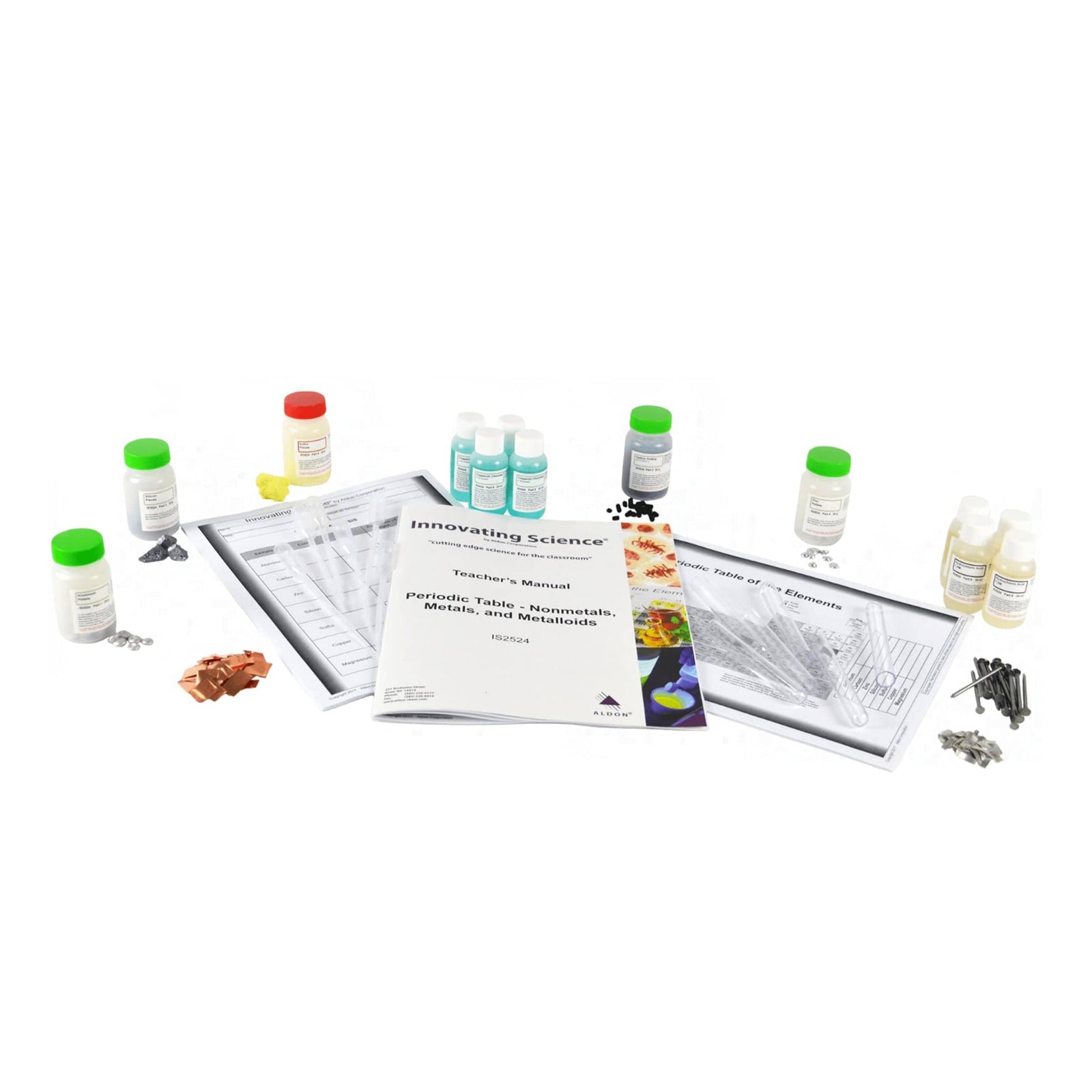 Periodic Table: Nonmetals, Metals, and Metalloids – Arbor Scientific