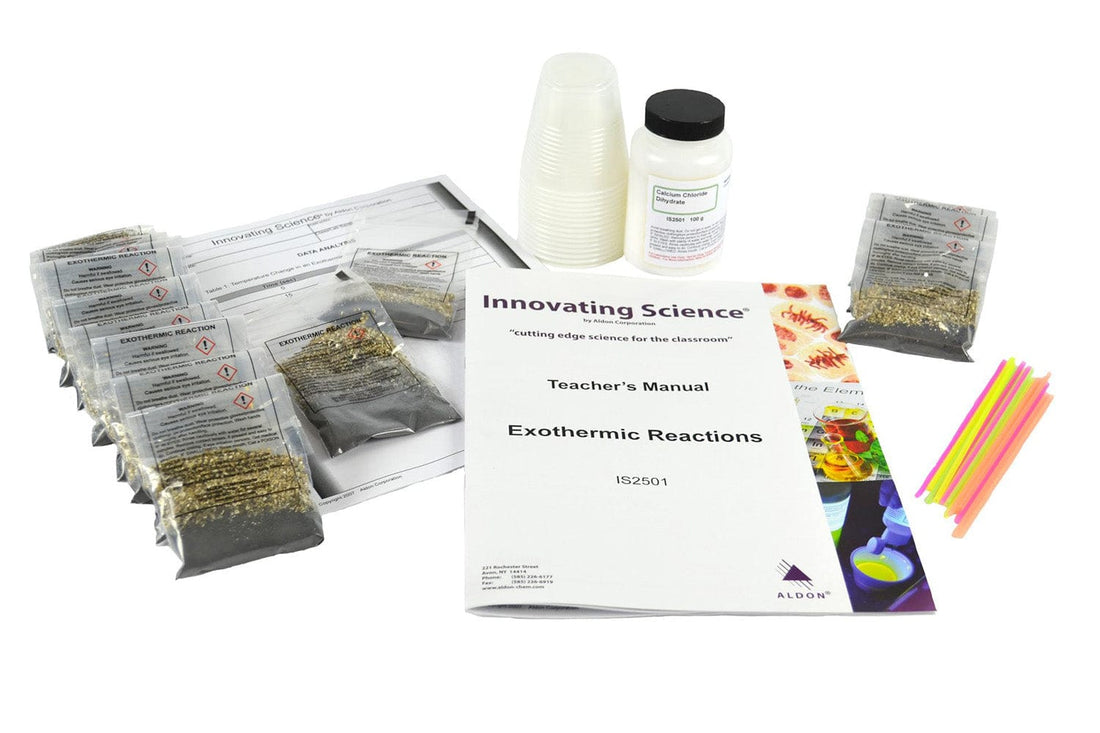 Exothermic Reactions Classroom Kit – Arbor Scientific