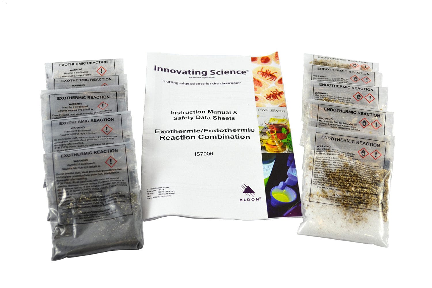 Exothermic/Endothermic Combination Demo Kit – Arbor Scientific