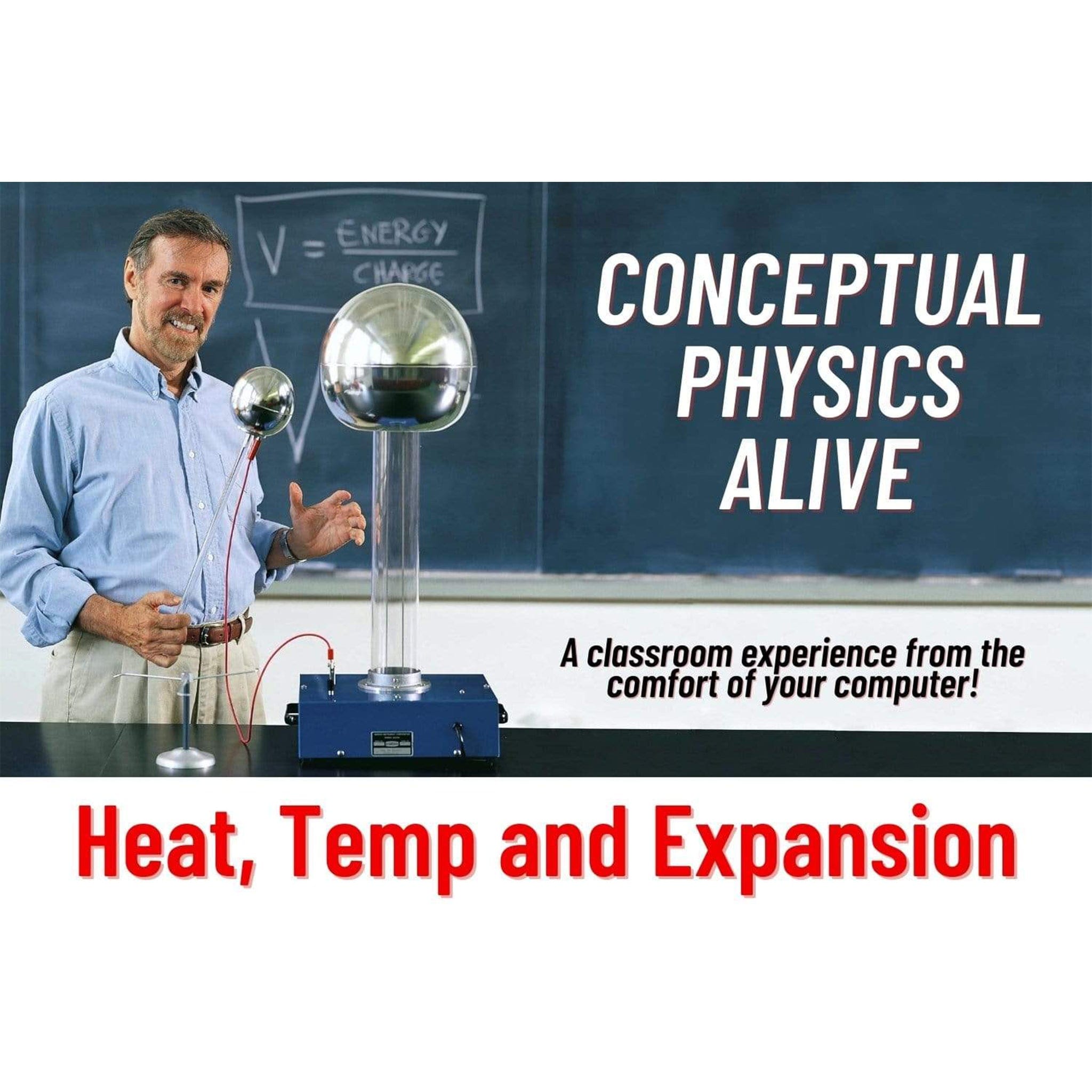 Conceptual Physics Alive: Heat, Temp and Expansion - Arbor Scientific