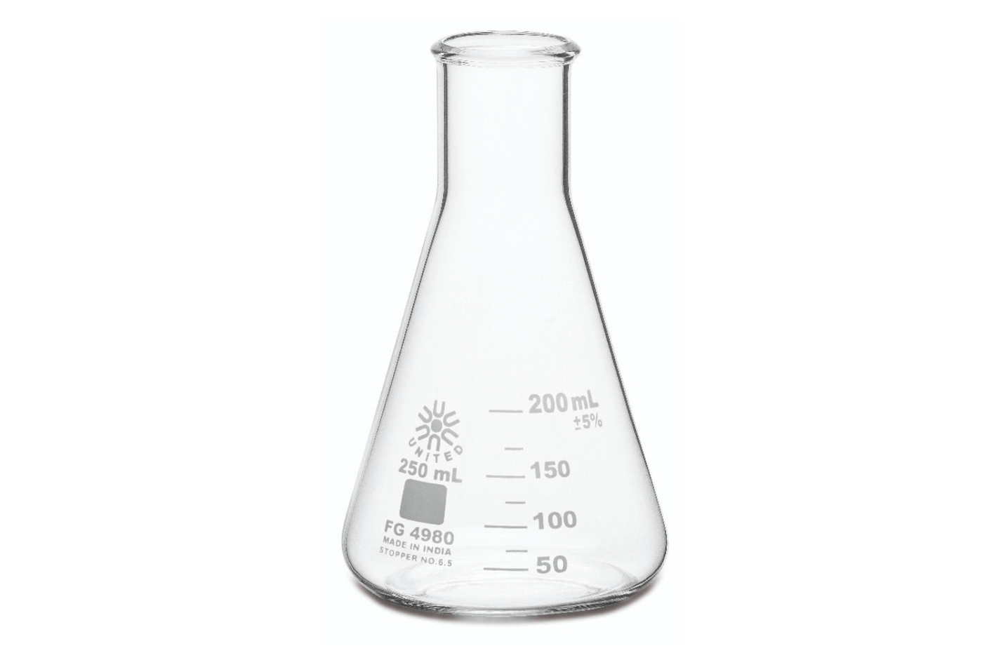 Erlenmeyer Flask, 250 mL, 12 Pack – Arbor Scientific