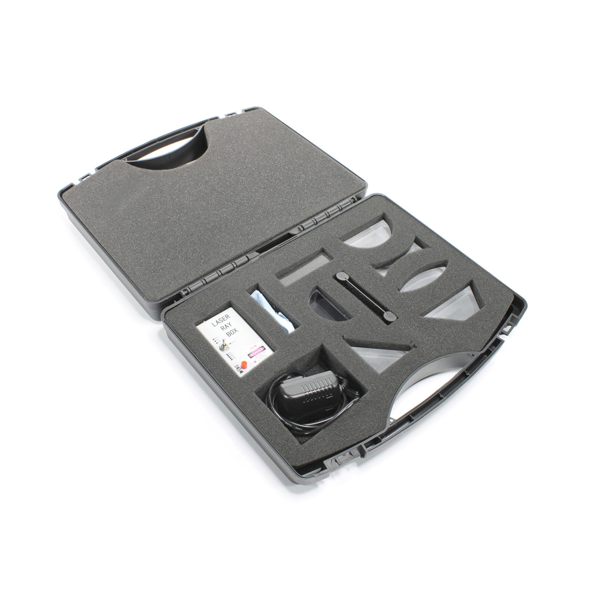 Laser Ray Box and Lenses - Geometric Optics Set - Arbor Scientific