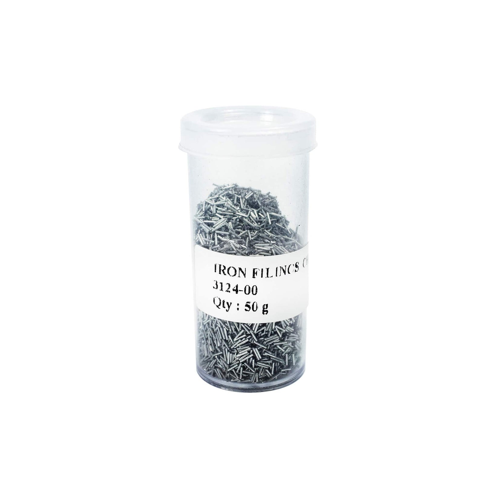 Magnetic Chips, Iron Filing Chips, 50g/Vial - Arbor Scientific