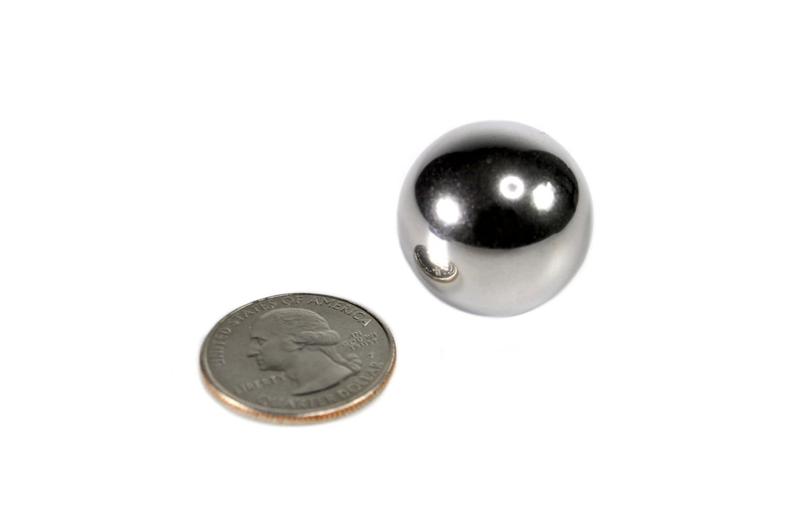 1 inch Steel Ball, Chrome Finish - Arbor Scientific