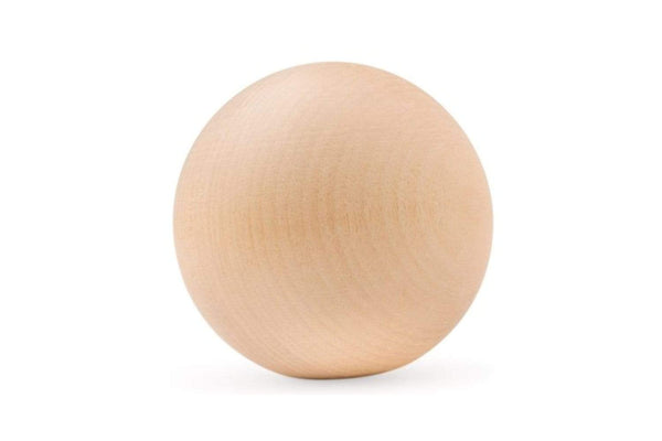 1 Inch Wooden Ball, Round, Sanded Smooth - Arbor Scientific