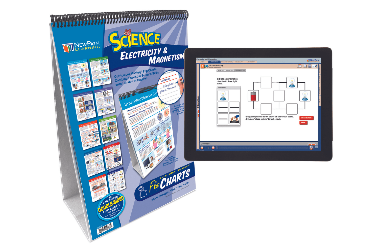 NewPath Electricity & Magnetism Flip Chart & Online Multimedia Lesson ...
