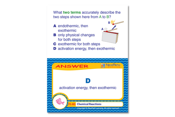 NewPath Learning Chemical Reactions Learning Center Game, Gr. 6-9 ...