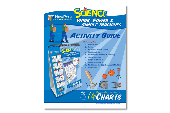 NewPath Work, Power & Simple Machines Flip Chart Set & Online Lesson ...