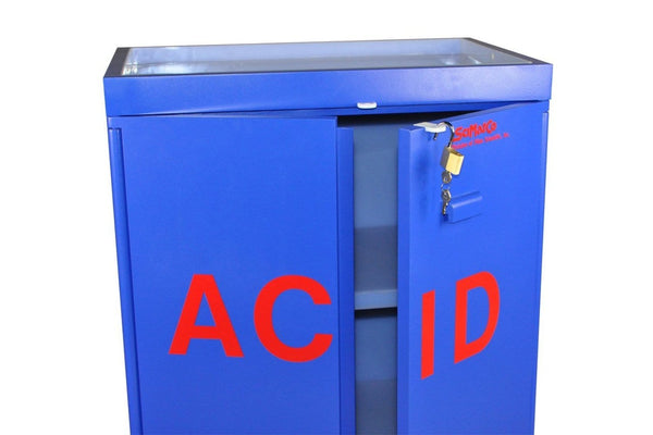 Acid Cabinet Polypropylene Lined – Arbor Scientific