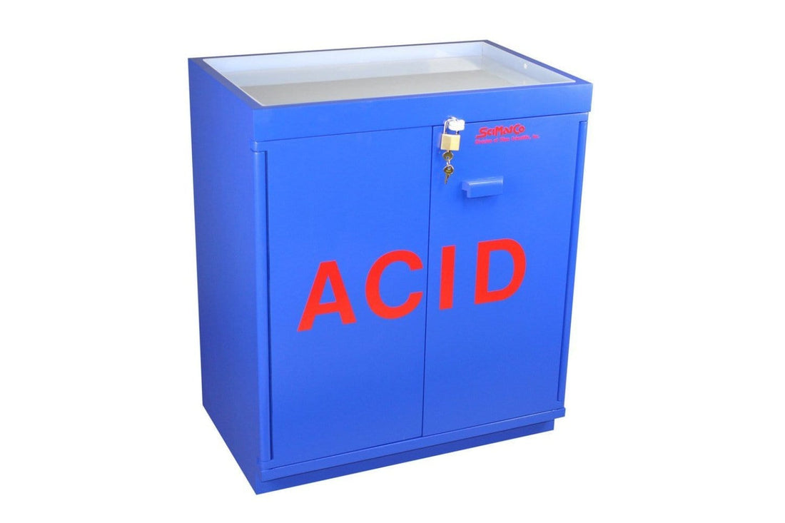 Acid Cabinet Polypropylene Lined – Arbor Scientific
