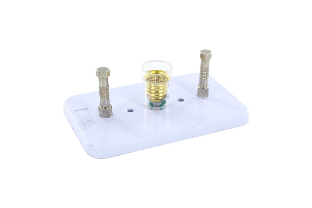 Bulb Socket with Connectors and Magnetic Base - Arbor Scientific