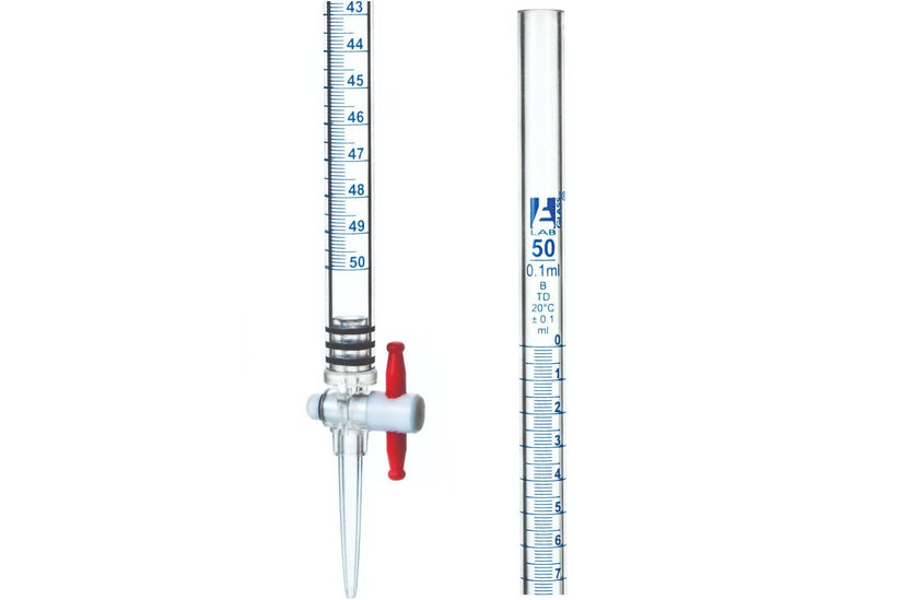 Burette Acrylic, 50ml - Arbor Scientific