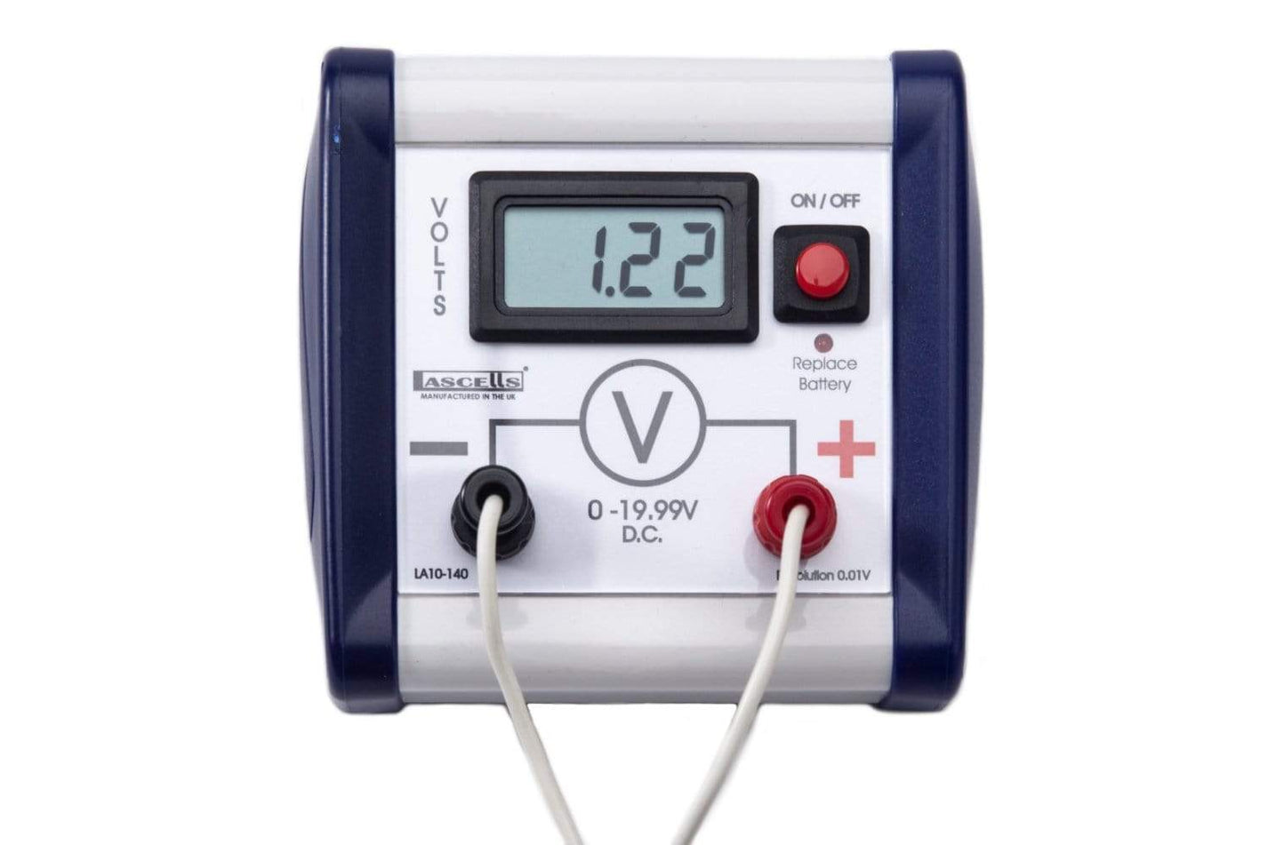 Digital Bench Voltmeter – Arbor Scientific