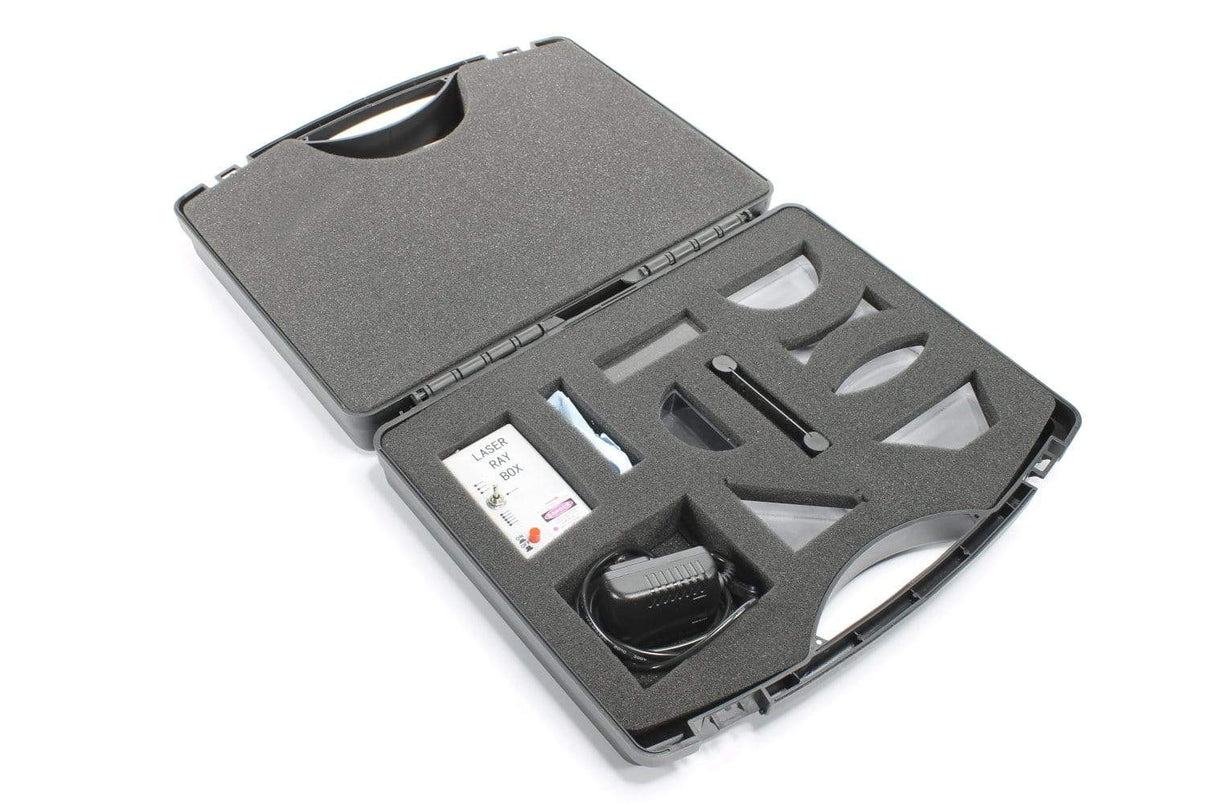 Laser Ray Box and Lenses - Geometric Optics Set - Arbor Scientific