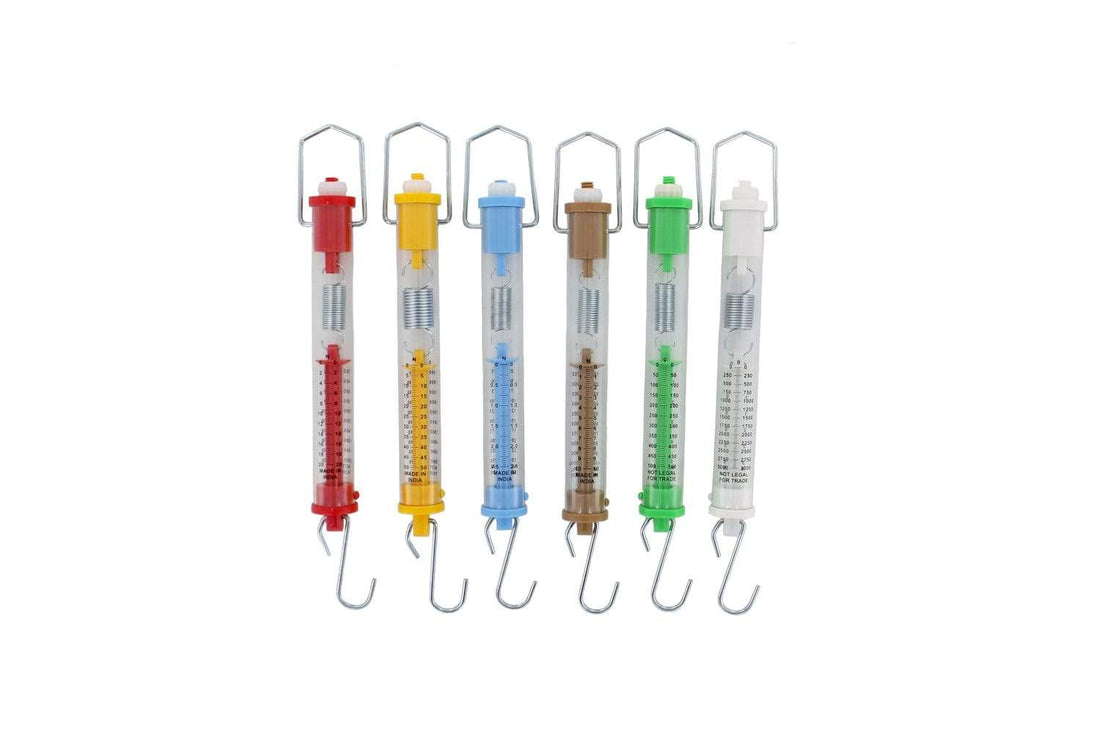 Spring Scales Set of 6 - Arbor Scientific