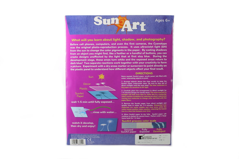 Sun-Art Paper Kit – Arbor Scientific