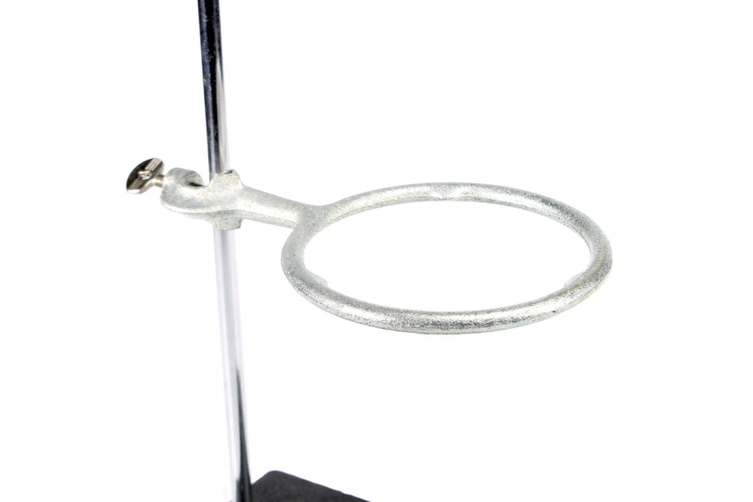 5" Diameter Support Ring with Clamp - Arbor Scientific