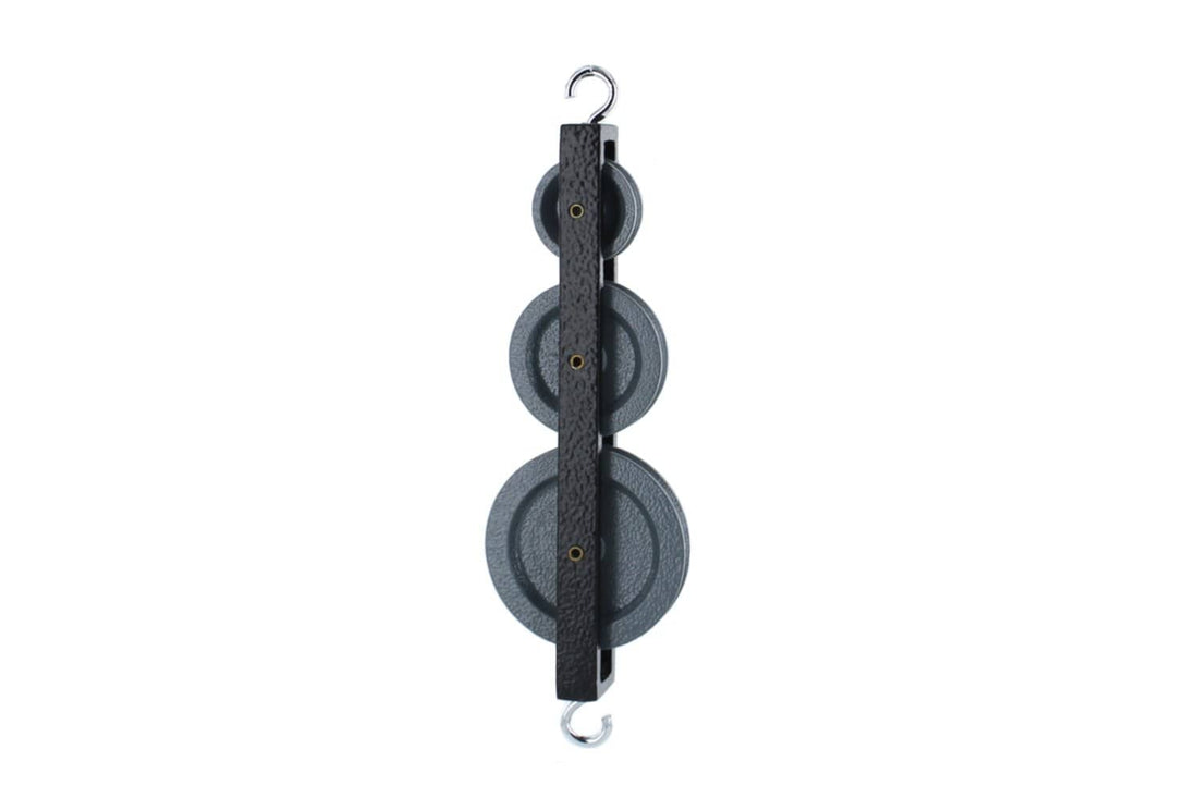 Triple Tandem Pulley (Painted) - Arbor Scientific